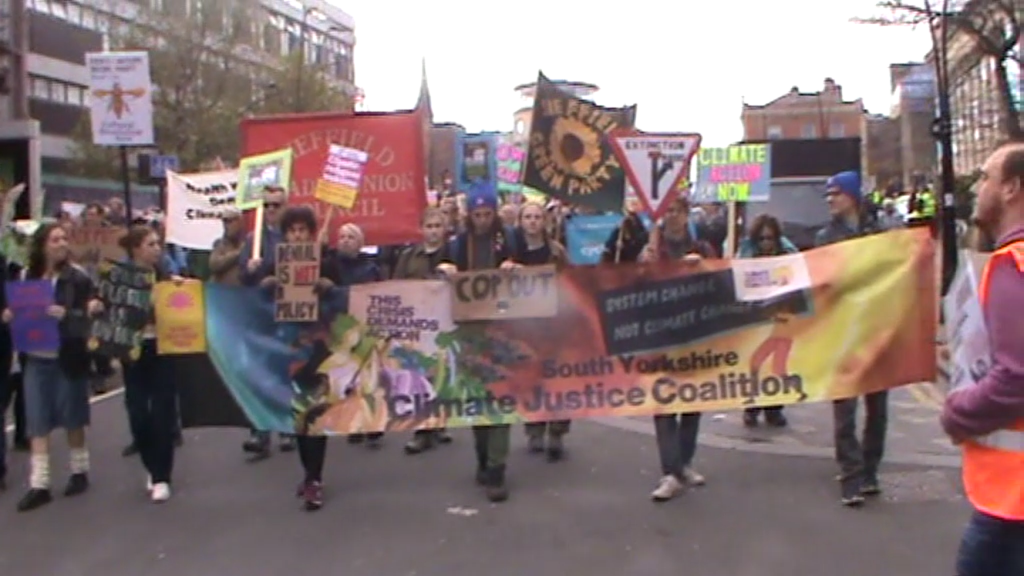 The March for Climate Justice | Sheffield Green Party