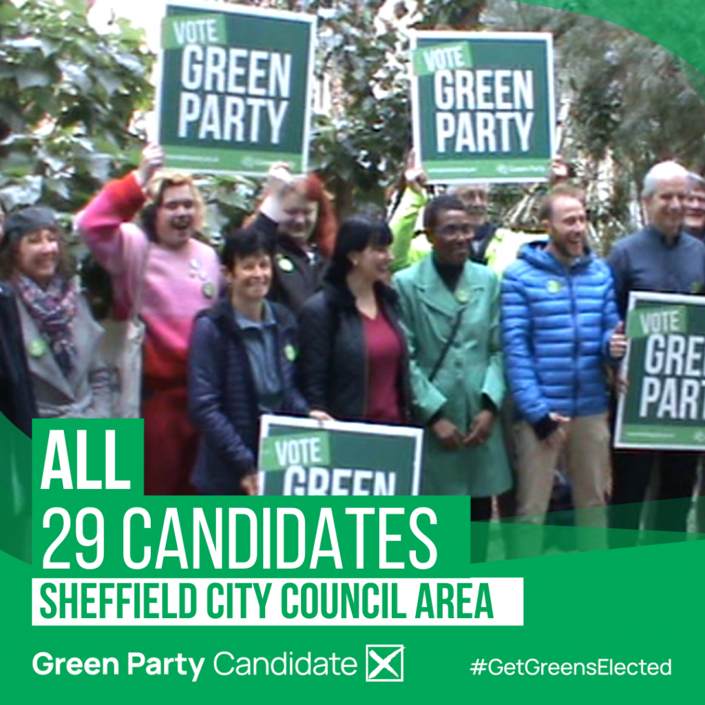 Elections – Sheffield Green Party