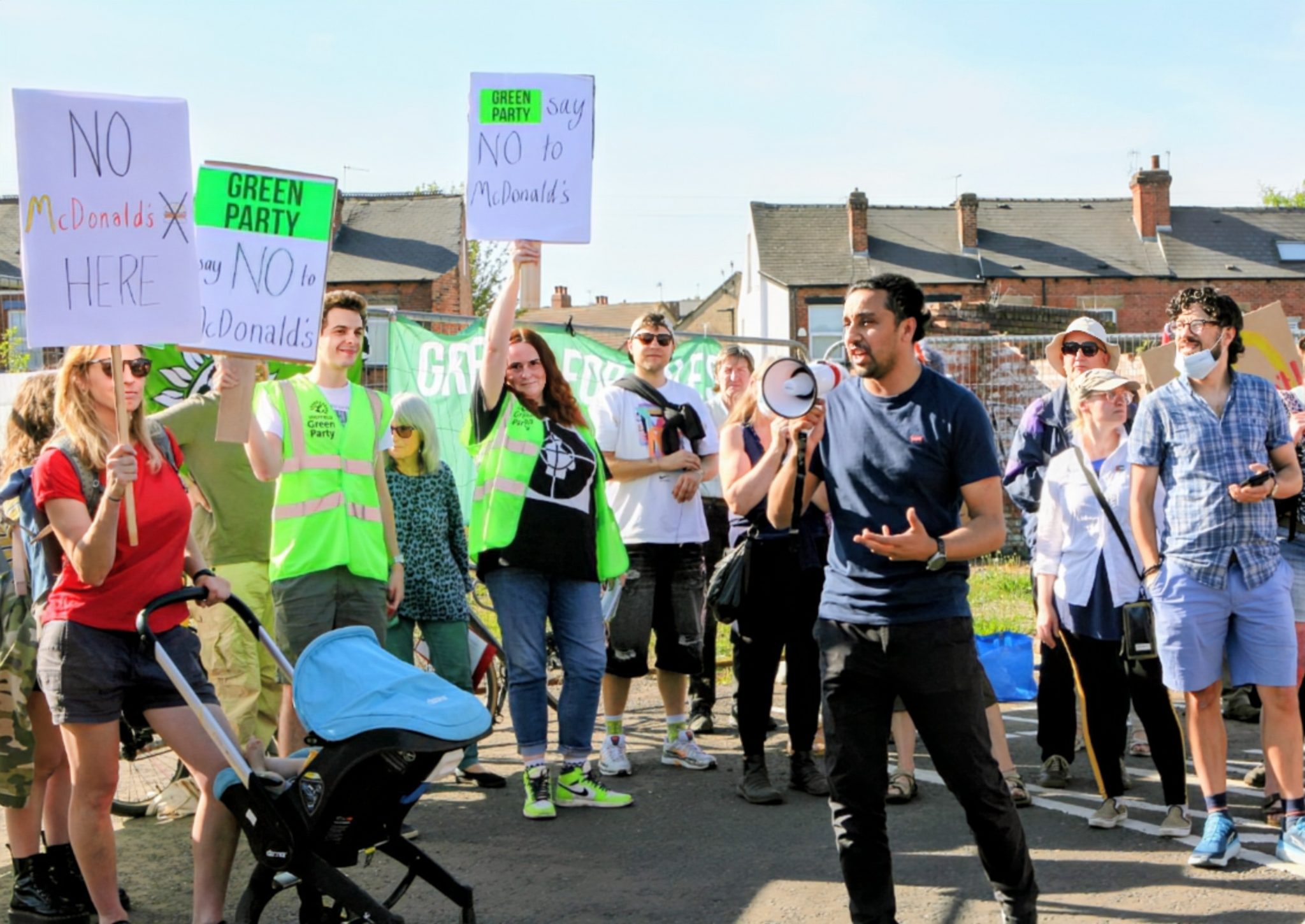 McD protest 1 | Sheffield Green Party